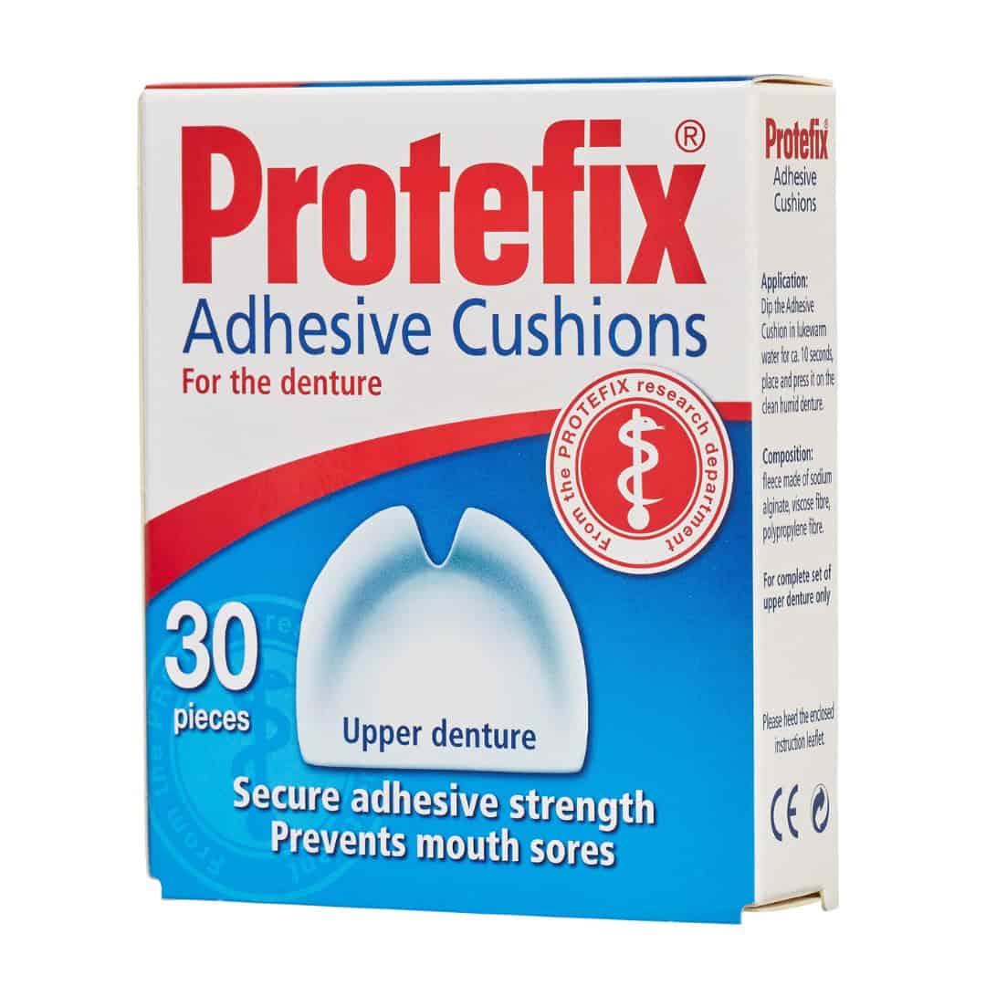 Buy Protefix Adhesive Cushions Upper Dentures 30pcs | Comfortable ...