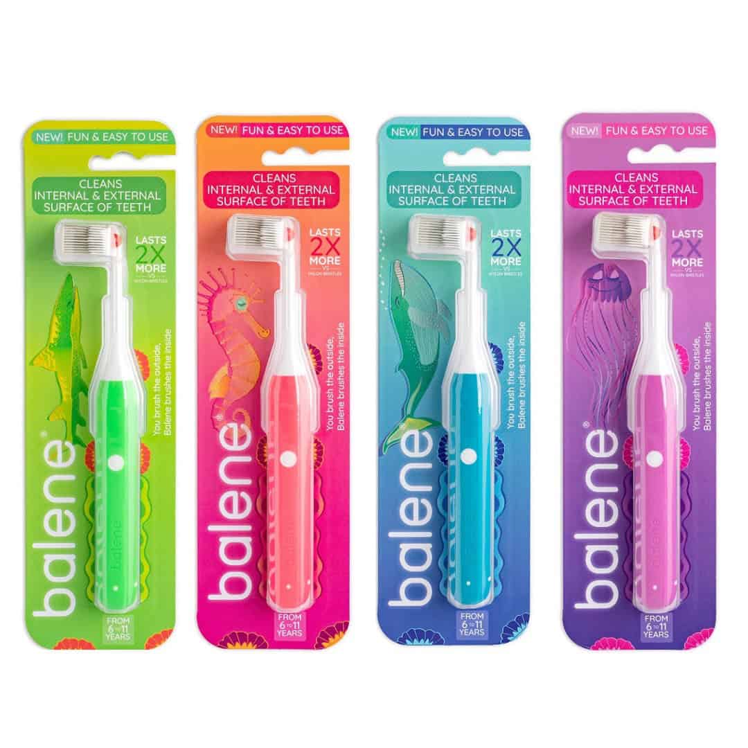Buy Balene Manual Toothbrush for Kids – Dual-Sided Toothbrush