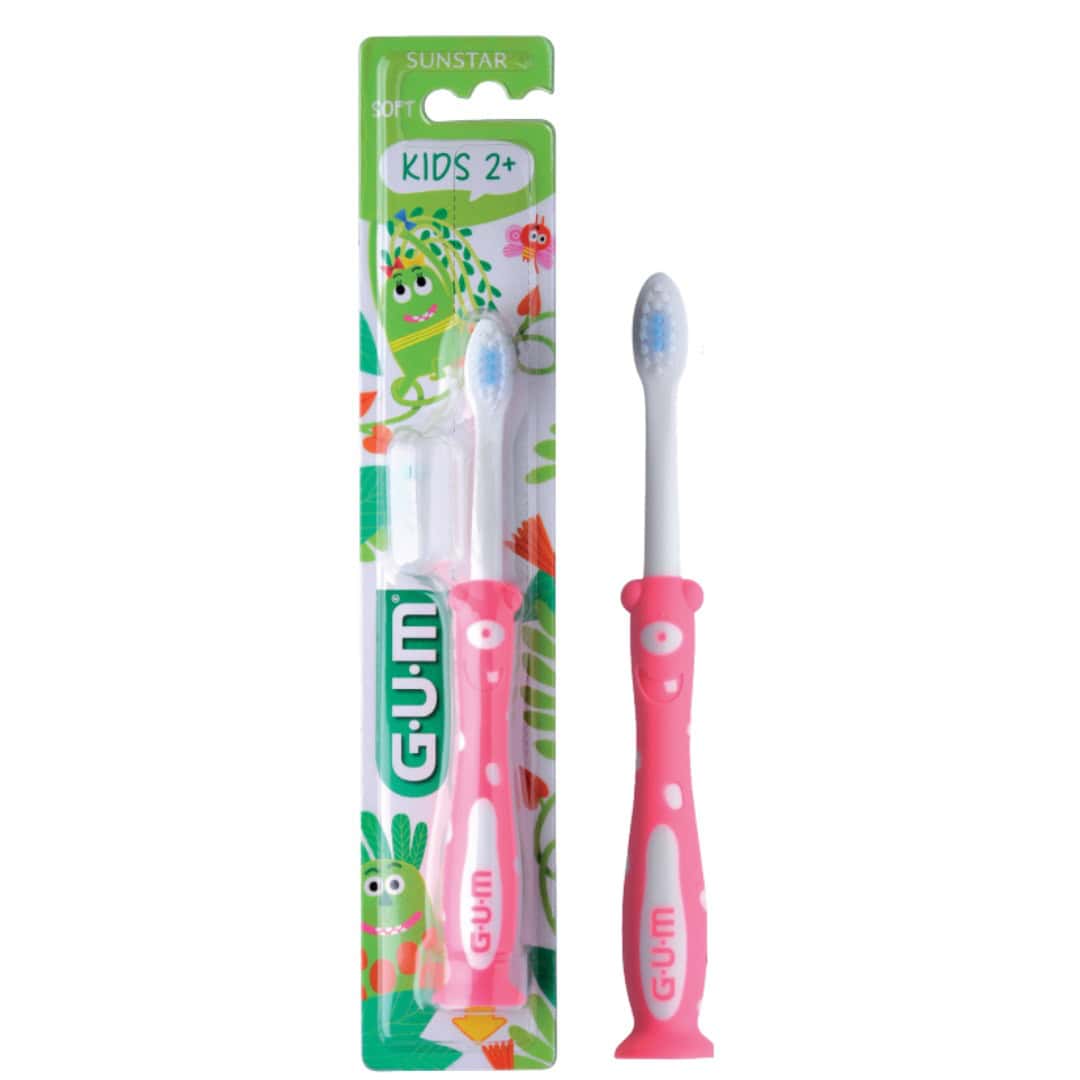 Buy GUM Kids Toothbrush 3yrs+ Soft Bristles for Growing Teeth